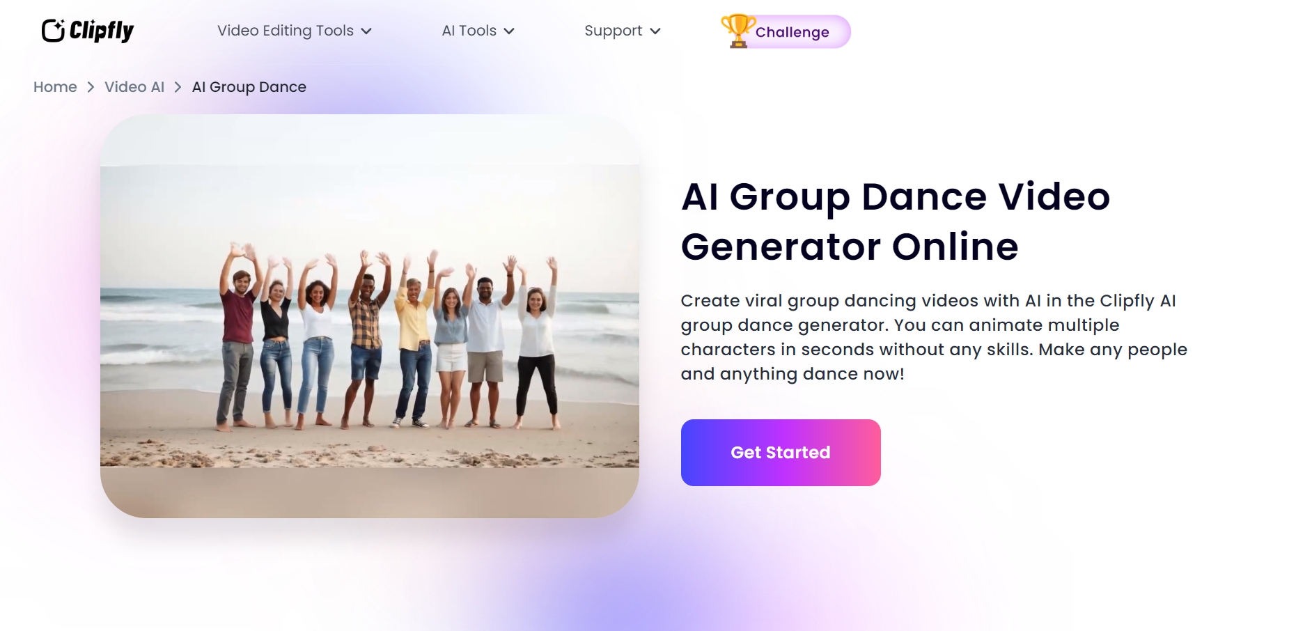 How to use AI Dance Generator of ImageMover Step by Step？