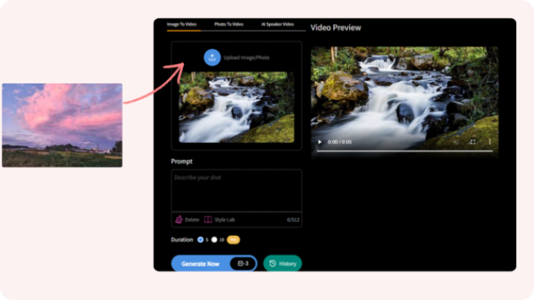 Free Online AI Picture to Video Generator