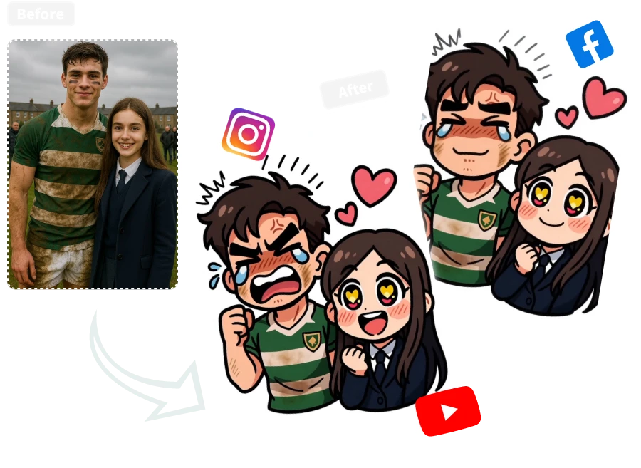 AI Manga Meme Video Generator : Turn Photos into Anime Clips