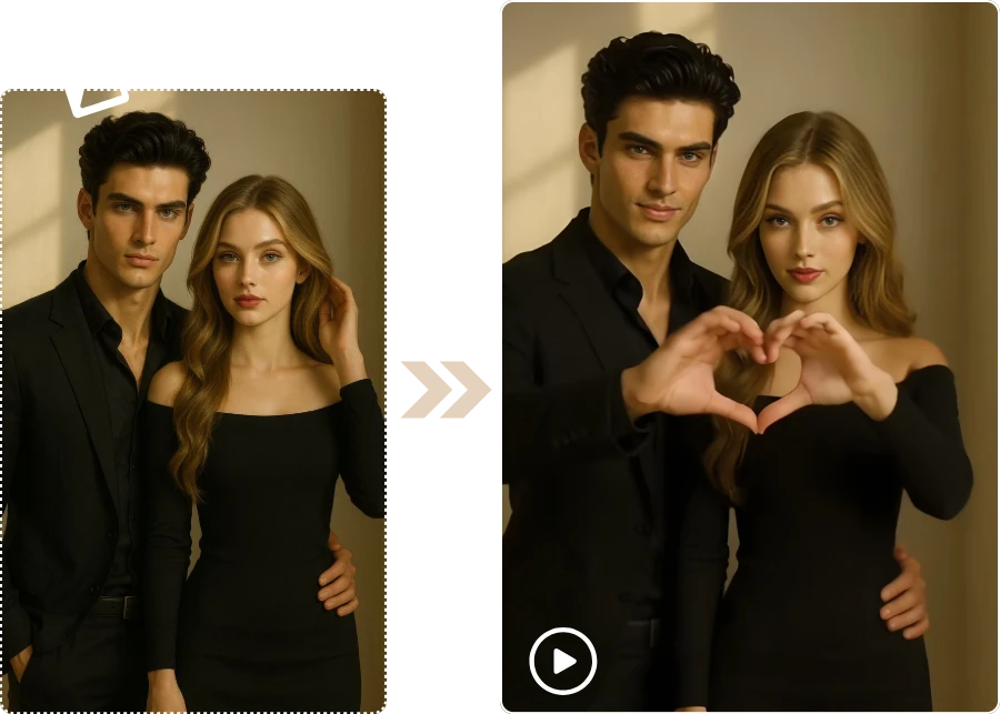 AI Hand Heart Generator : Create Heart Videos Instantly